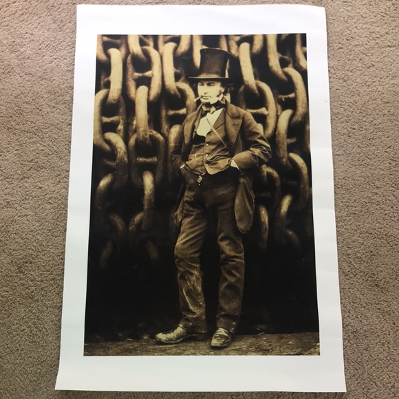 Art | Isambard Kingdom Brunel Poster | Poshmark